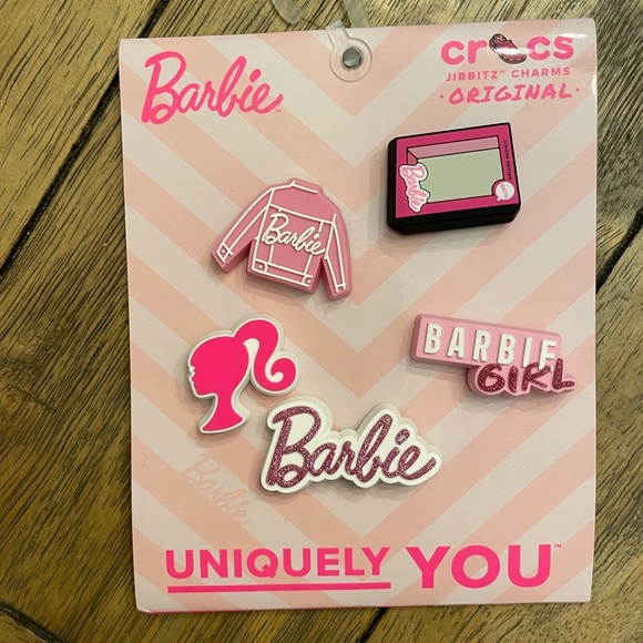 CROCS | Accessories | Crocs X Barbie Movie Jibbitz Pack Of 5 | Poshmark